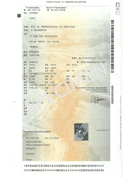 Code de cession perdu : comment faire sa carte grise